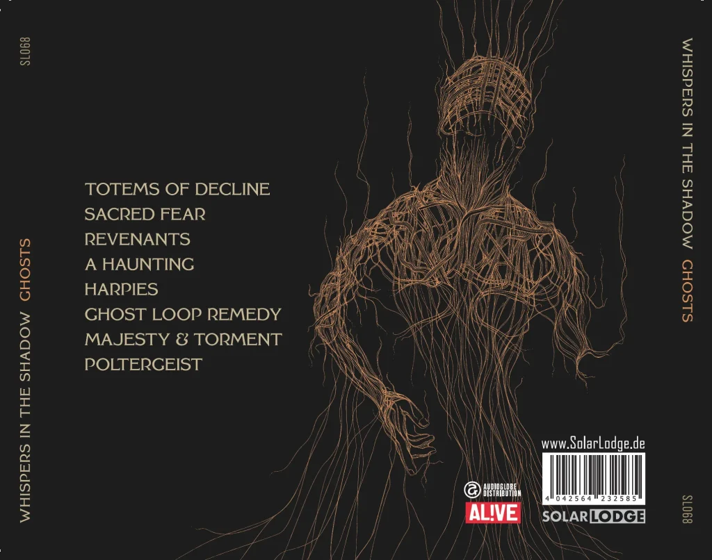 Whispers in the Shadow's Ghosts album artwork - Billy Phobia